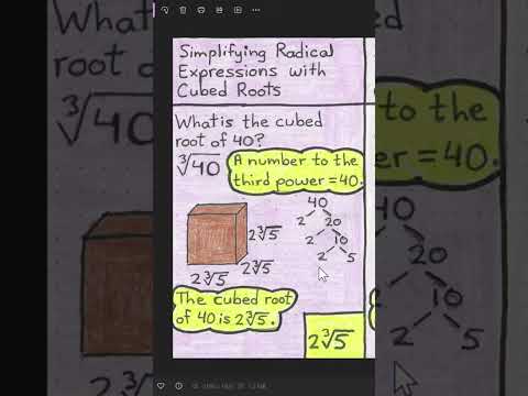The Cubed Root of 40. :)
