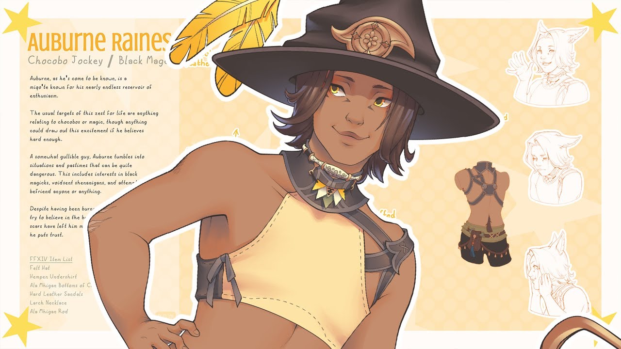 [Speedpaint] Commission Example: REFERENCE SHEET
