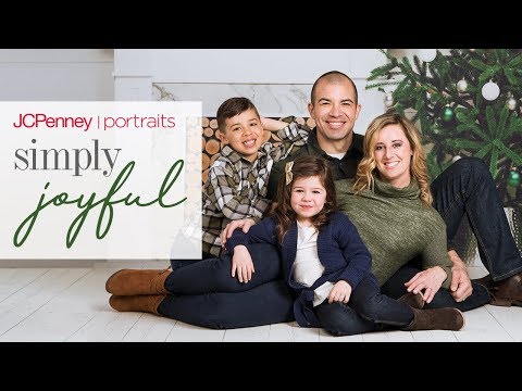Simply Joyful Holiday Photography | JCPenney Portraits