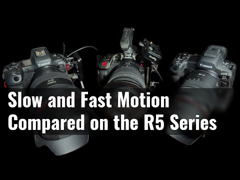 Canon R5, R5 II & R5C: Slow and fast motion (4147C002)