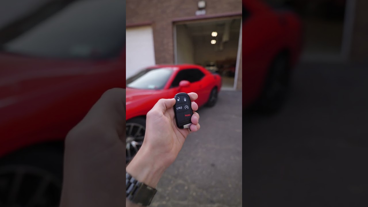 Dodge Challenger Key Fob Secrets