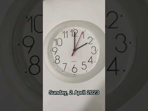 When daylight saving ends........
