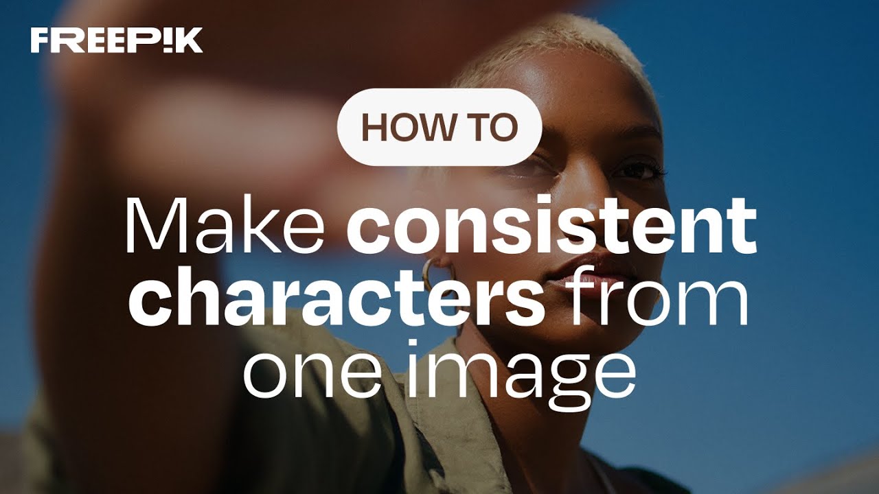 How to create consistent characters from one image with Ideogram | Freepik How-To