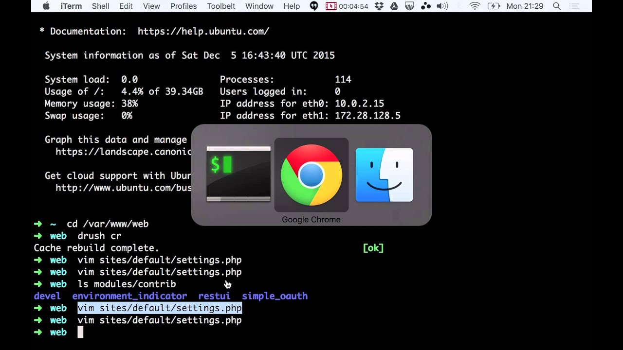 Configuring the Environment Indicator for Drupal 8