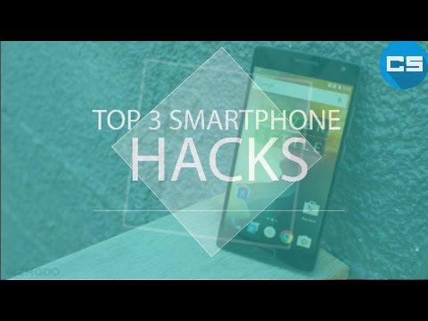 TOP 3 SMARTPHONE HACKS !!! CS TECH
