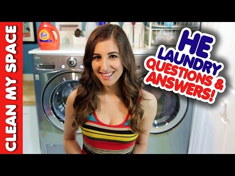 More HE Laundry Q&As! (Clean My Space & Tide HE)