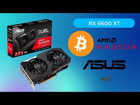 Asus Dual Radeon RX 6600 XT OC Edition Gaming/Mining GPU