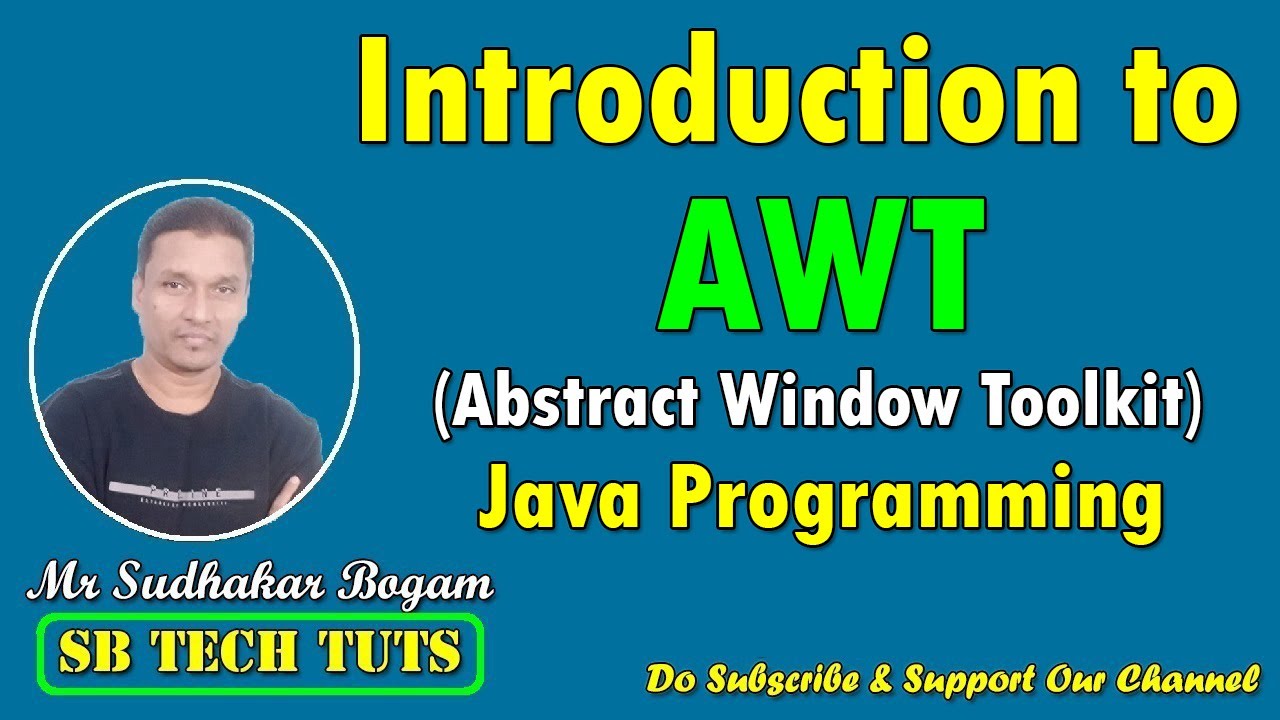 Introduction to AWT | AWT | Java AWT | Java Programming