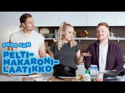 Vanha kunnon peltimakaronilaatikko w/ Food Fam
