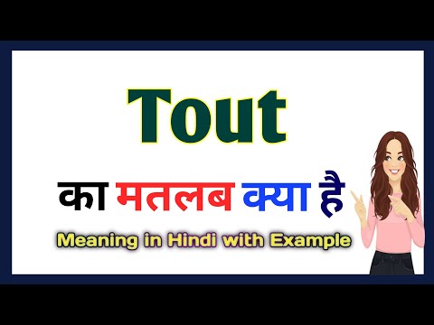 Tout meaning in Hindi | Tout ka matlab kya hota hai | Tout meaning Explained in Hindi