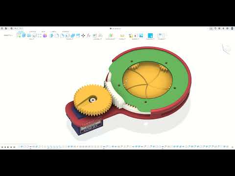 Servo-powered Iris Valve by Lore09 - Thingiverse