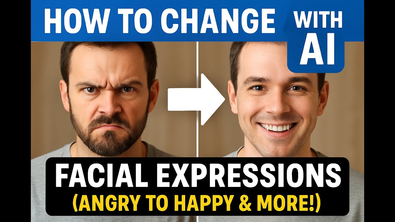 How to Change Facial Expressions with AI (Angry to Happy & More!)