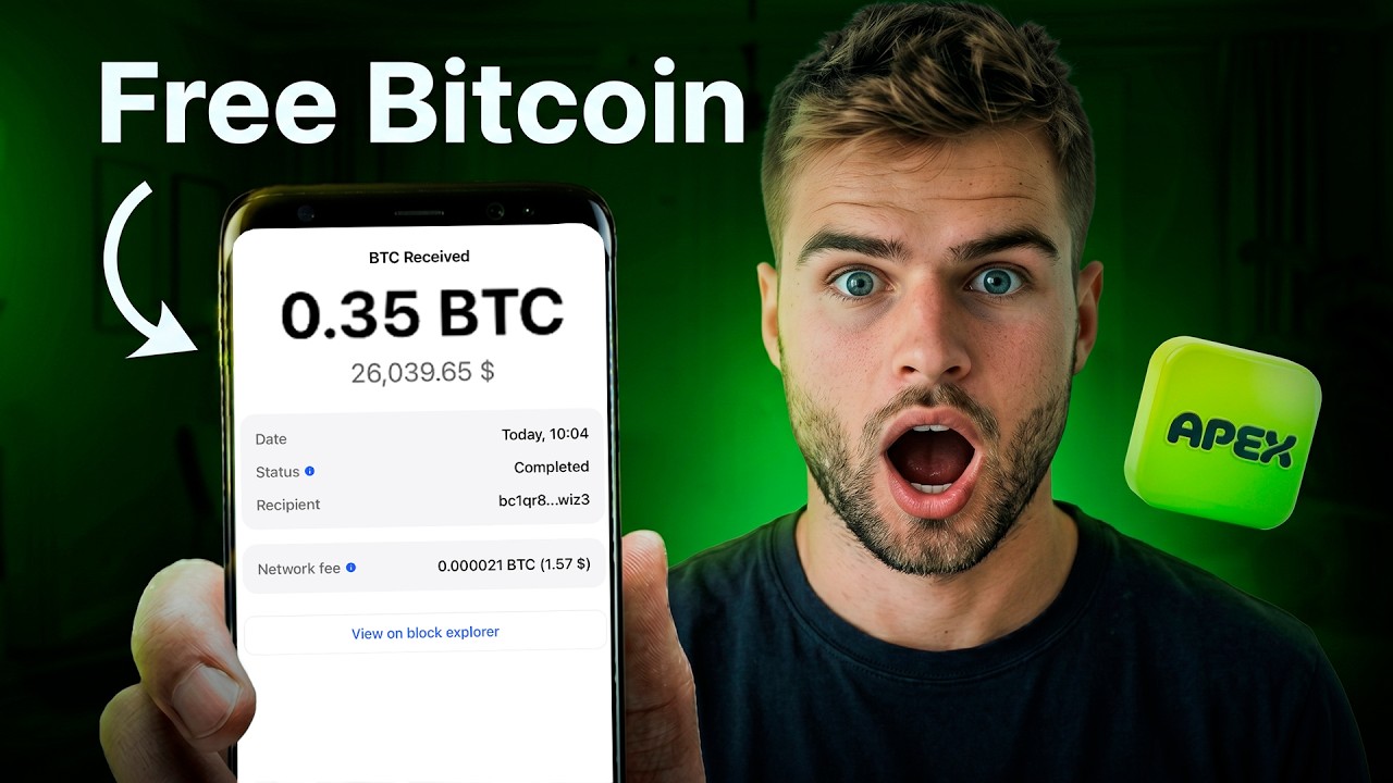 I Tried a New Free Bitcoin App 🚀 Real Results