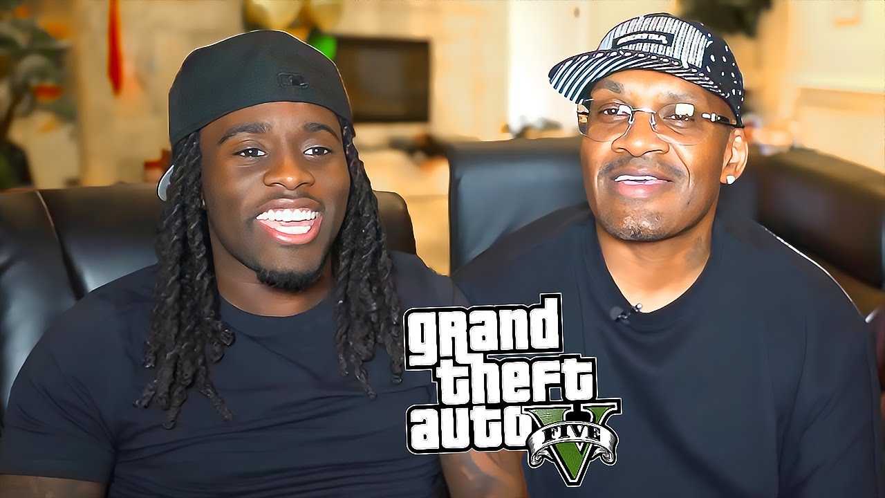Kai Cenat Meets Franklin From GTA 5!