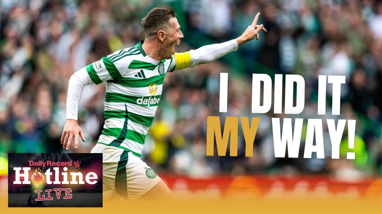 What Callum McGregor told Luke McCowan on Celtic debut as skipper lets ...