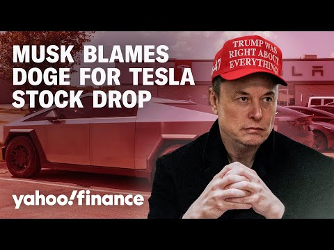 Elon Musk blames DOGE for Tesla stock drop, plus Musk's XAI acquires X for $33 billion
