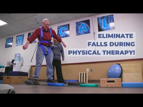 Eliminate Falls During Physical Therapy | Solo-Step Overhead Track & Harness System