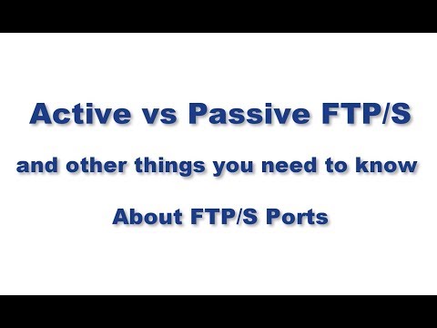 Active vs Passive FTP - Understanding FTP Ports