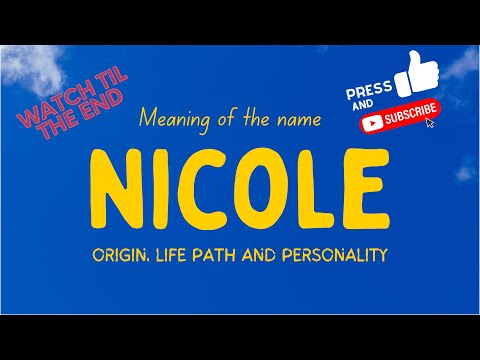 Meaning of the name Nicole. Origin, life path & personality.