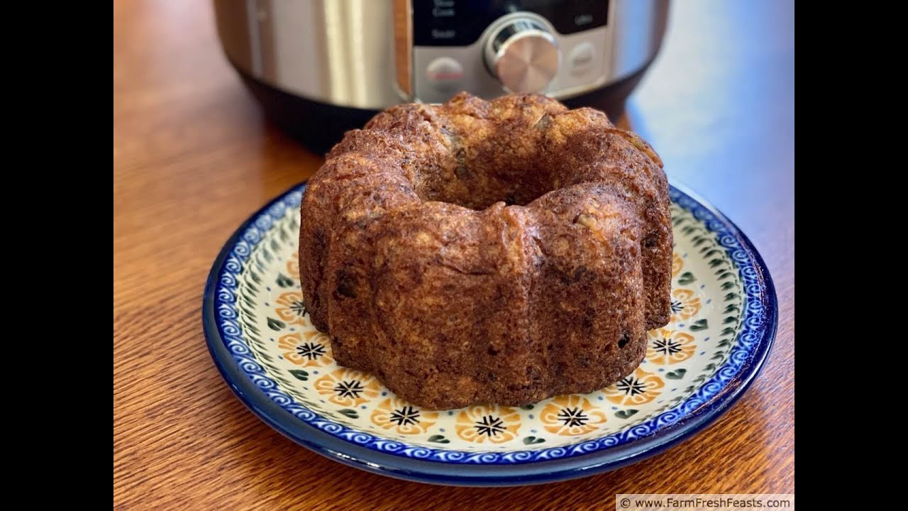 Instant Pot Banana Bundt Bread