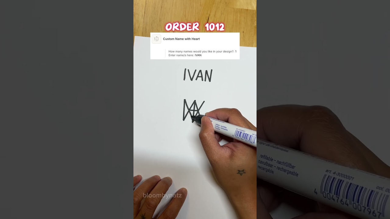 Custom Name Logo Tattoo Design Italian Name | Ivan #namelogo #nametattoo #italy #ivan