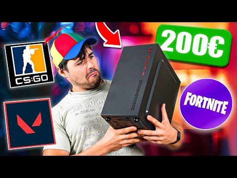 Monte un PC Gaming Low Cost por 200€ ¿Que se puede hacer con el?
