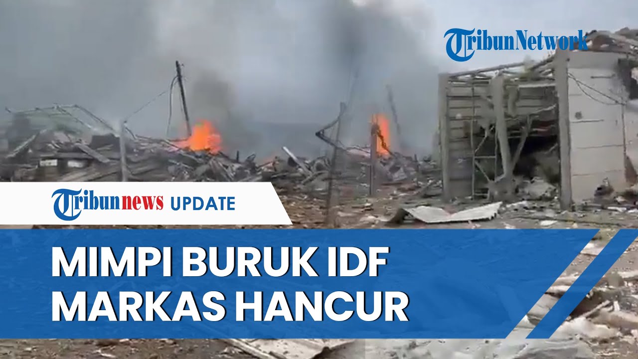 IDF Tunjukkan Serangan Dahsyat Hizbullah yang Porak Porandakan Barak ...