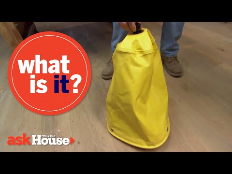 Yellow Object with Grommets and Hose Connector | What Is It | Ask This Old House