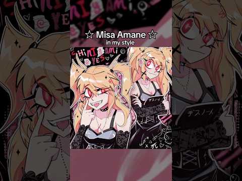 Misa Amane (Death Note) speedpaint
