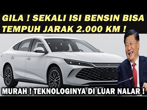 GILA ! TEKNOLOGI BARU CINA ! MOBIL BARU MURAH BYD INI SEKALI ISI BENSIN BISA TEMPUH JARAK 2.000 KM❗️