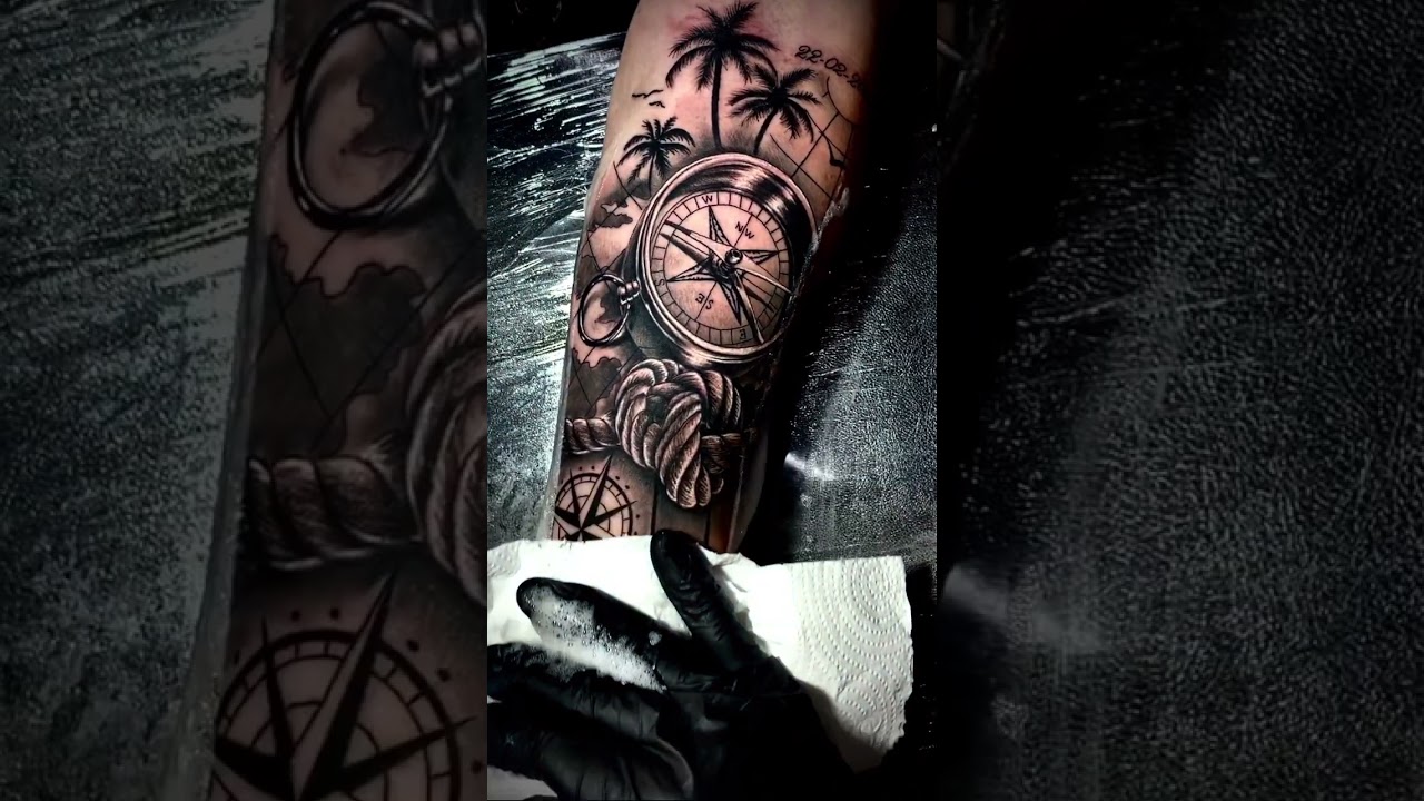 TATTOO BÚSSOLA #shorts