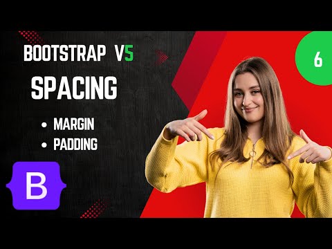 Lec : 6 | Margin and padding in bootstrap |margin and padding guide | web with nasir