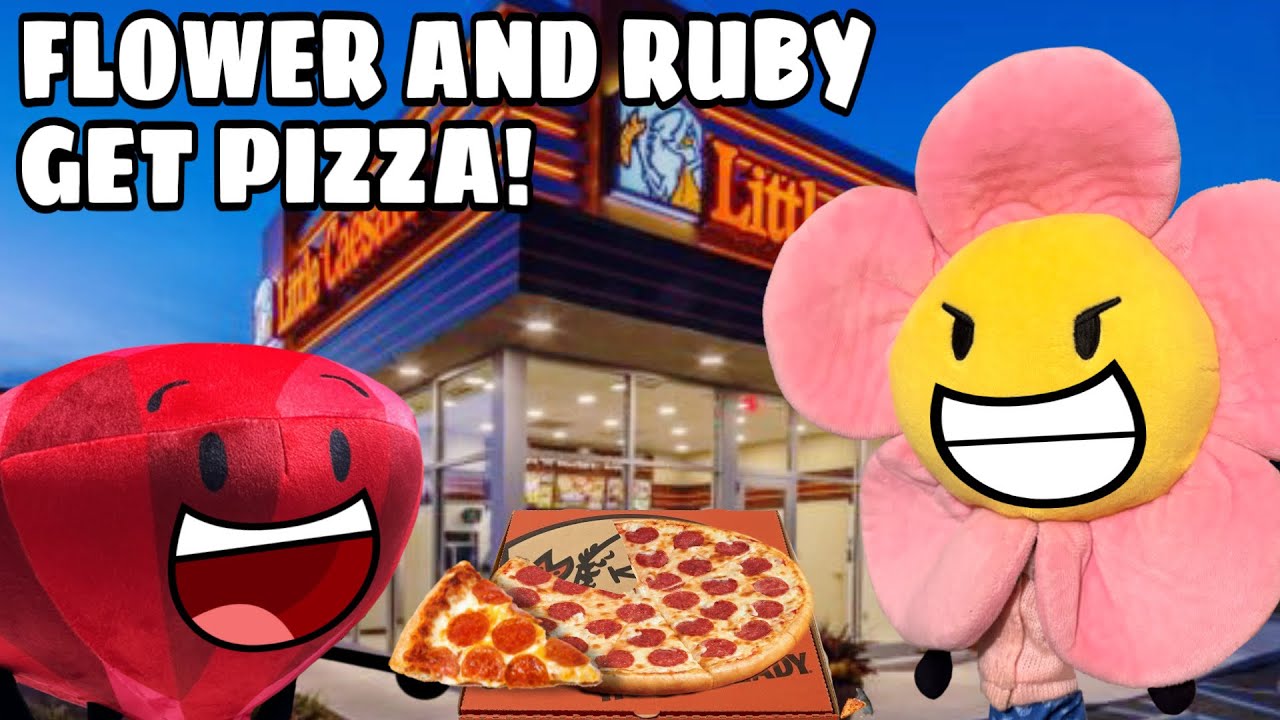 SSP: BFDI: Flower and Ruby get Pizza!