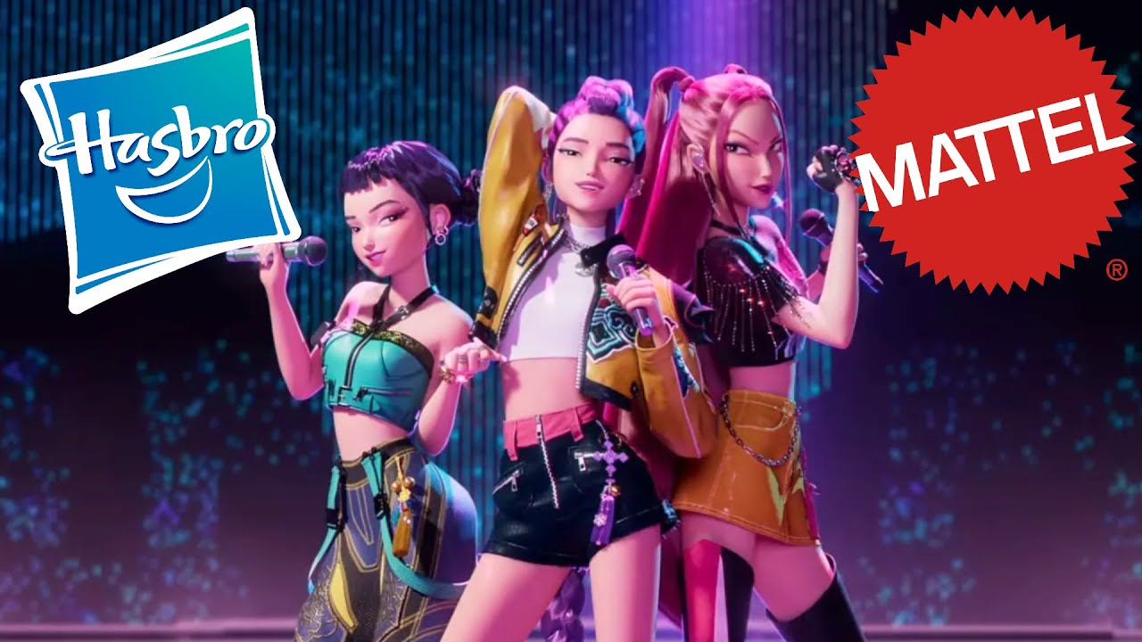 K-Pop Demon Hunters Figures and Toys by Mattel and Hasbro