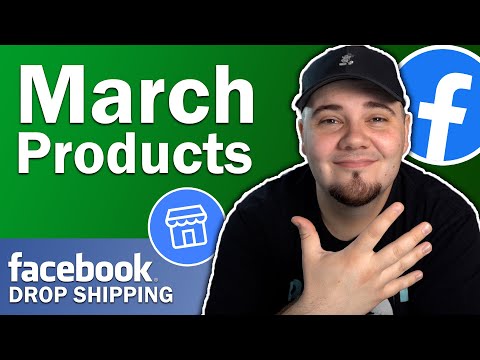 My Top 5 Best Selling Products on Facebook Marketplace with Drop Shipping in March 2021.