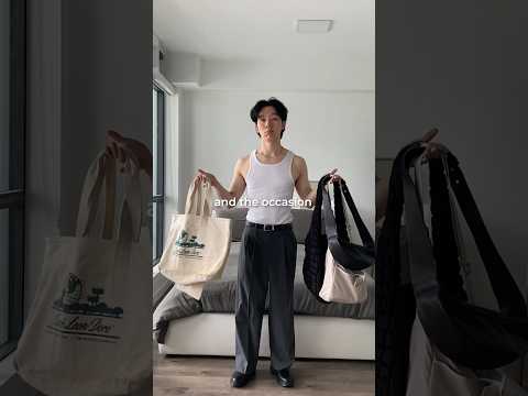 Tote bags or Crossbody Bags | #shorts #mensfashion #bags