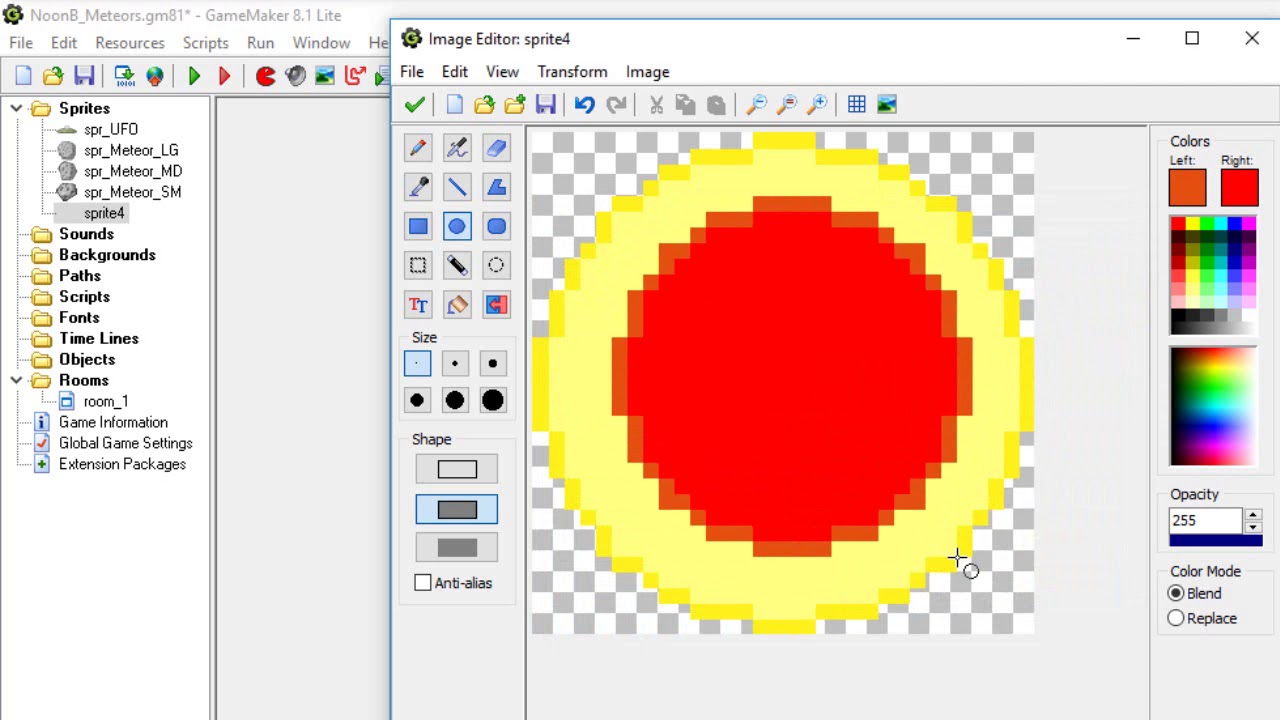 Game Maker Tutorial: The Space Game