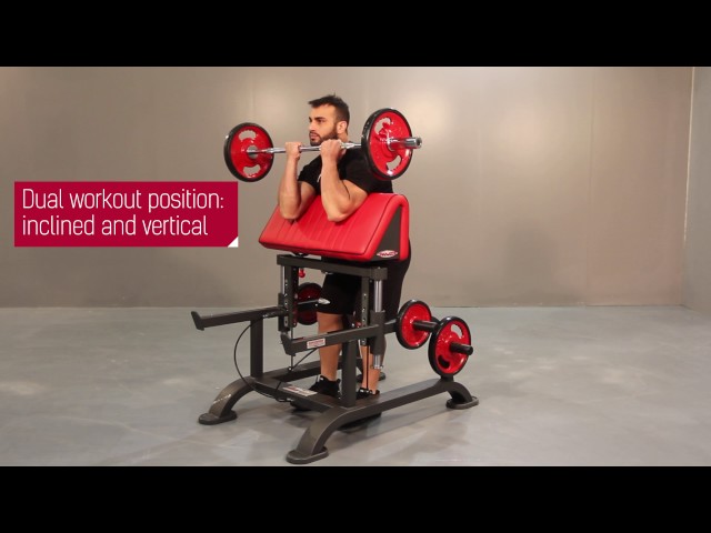 Adjustable Standing Curl Bench – Állítható álló bicepsz gép - Mánia fitness