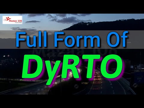 full form of DyRTO | DyRTO stands for | DyRTO mean | Regional Transport Office in India | #Mazaa108
