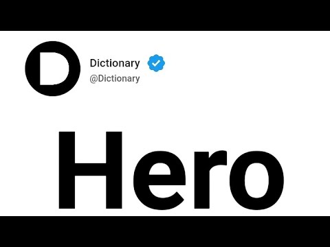 Hero Meaning In English