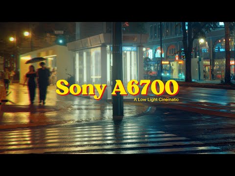 Sony A6700: Cinematic low light filming (ILCE6700)