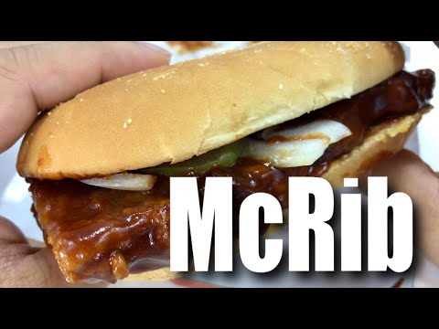 The McRib Sandwich from McDonald’s Review – Peter von Panda