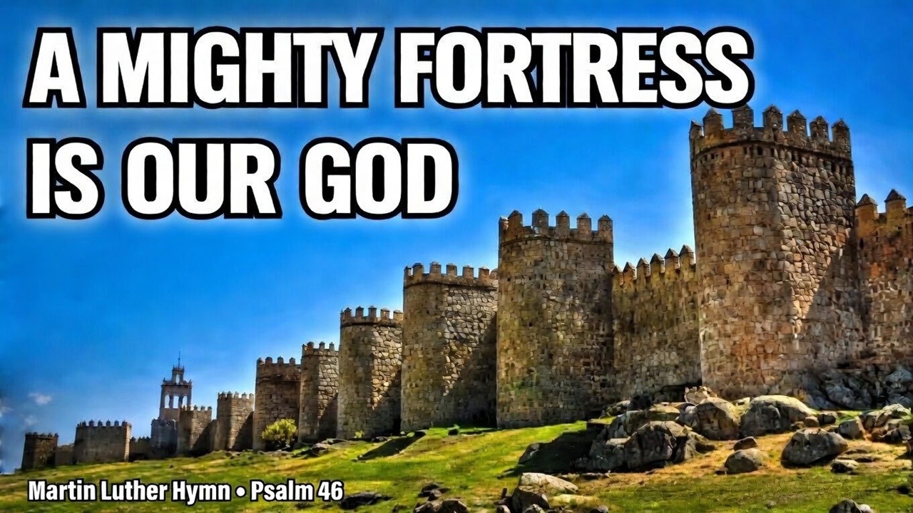A Mighty Fortress is our God  - Christian Hymns with Lyrics / Choir / Martin Luther / Psalm 46