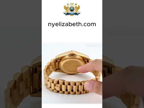 ROLEX Day-Date 36 mm – Custom Turquoise Stick Dial | President & Fluted Bezel
