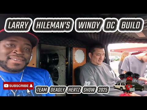 LARRY HILEMAN'S WINDY DC AUDIO BUILD AT TEAM DEADLY HERTZ SHOW 2025
