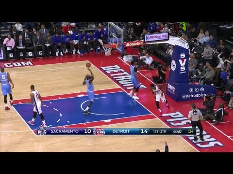 Quarter 1 One Box Video :Pistons Vs. Kings, 3/18/2016 12:00:00 AM