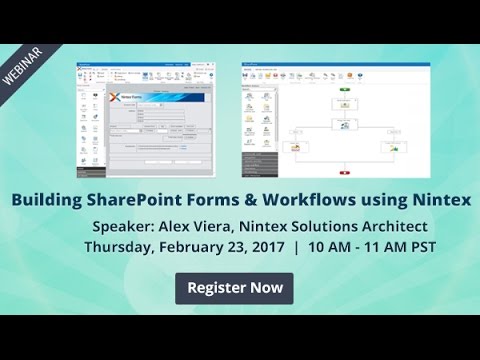 Introduction to Nintex Building SharePoint O365 Forms and Workflows