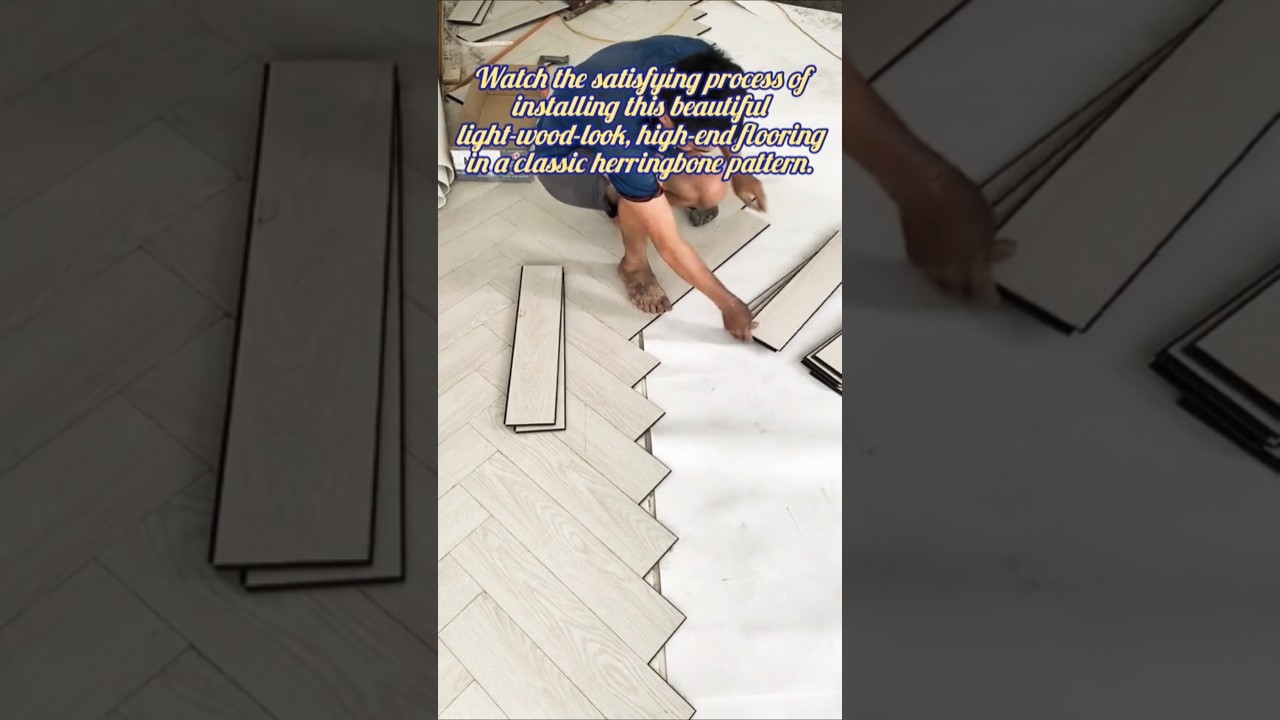 ​Transforming a Room with Herringbone Flooring
