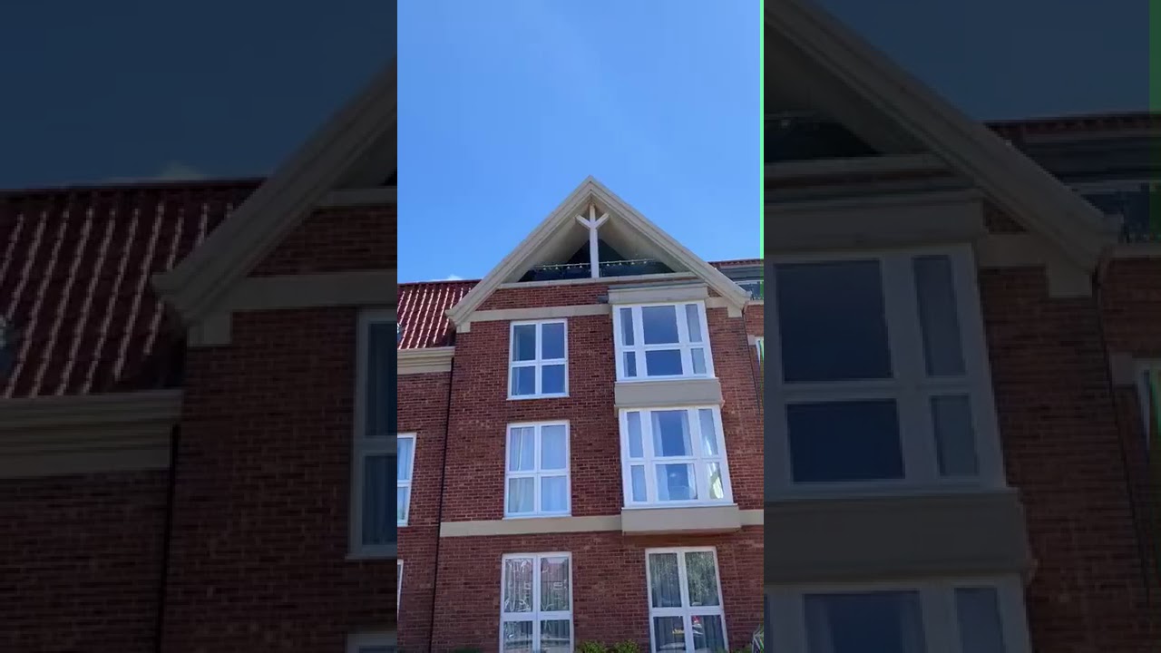 Sandstone powder coating stays clean