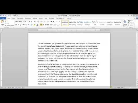 How to Use The Mini Toolbar - Lesson 4